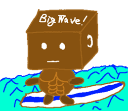 cube char siu man by yokopan sticker #697608