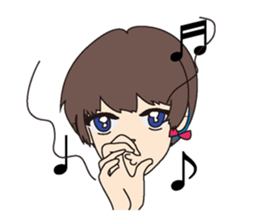 TAM and HANNA by muko sticker #798067