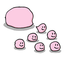 Lisa And Eddie Red And White Rice Cakes by GEMS ENTERTAINMENT sticker ...