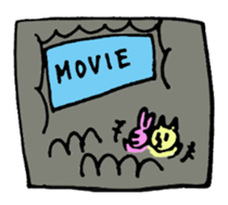 pyonko and nyonko by syururu sticker #1033717