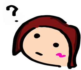 Yurujiwa straight face sticker by hikaru.kannaduki sticker #1631563