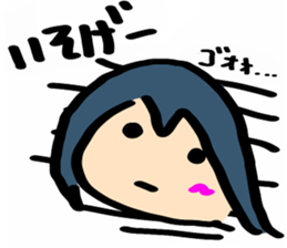 Yurujiwa straight face sticker by hikaru.kannaduki sticker #1631566