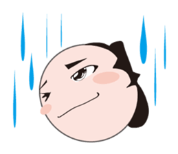 He is a sumo wrestler's apprentice by T.Tokku sticker #2022745