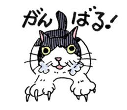 midnight cat cafe "catnap" by catnap sticker #2025776