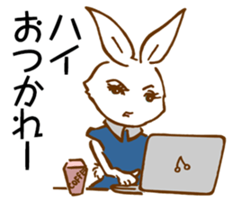 Working Rabbit by TomokoN