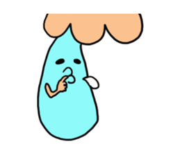 Nasal mucus people by makoemon sticker #2436610