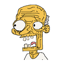 Computer grandpa by Kumatoblue