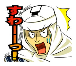 Sticker of Noh and Kyogen by kyoran