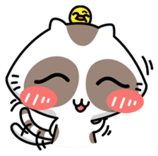 Choco & Pi by Erna Chai sticker #3291809