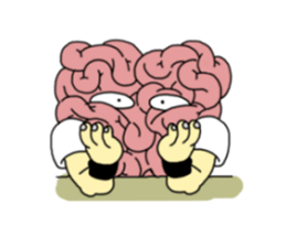 GOKIGEN NA MR.BRAIN by huku02 sticker #3842836