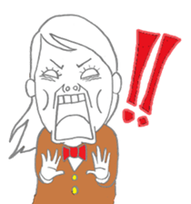 Japanese high school student, TURU. by Monte Carlo sticker #4024782