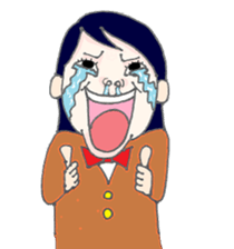 Japanese high school student, TURU. by Monte Carlo sticker #4024807