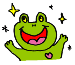 Susan of a frog by nemus sticker #4222002