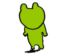 Susan of a frog by nemus sticker #4222004