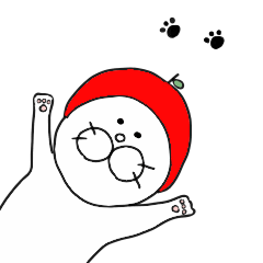 Apple of the cat by mokko