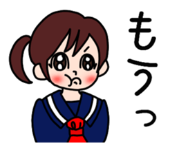 Female senior high school student by cosotto sticker #5277600