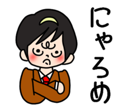 Female senior high school student by cosotto sticker #5277610