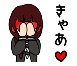 Female senior high school student by cosotto sticker #5277614