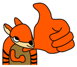 JIN-JIN Armadillo Life by JIN-JIN sticker #5294270