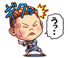 Hot summer Atsuko and Atsushi by yamachi sticker #5558207