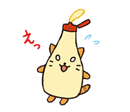 Mayonnaise cat by Misuzu nakajima