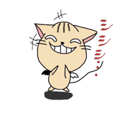 Datenshi nekonosuke by mirishia sticker #6156113