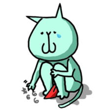 Wanda fully of cat the world 2 by tetsuhiro sticker #6511982