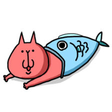 Wanda fully of cat the world 2 by tetsuhiro sticker #6511987