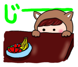 chibi S-class five people love costume by jujuju sticker #7313776