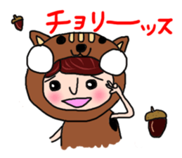 chibi S-class five people love costume by jujuju sticker #7313783