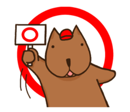 Let's go capybaras by Atelier capybaras sticker #7425762