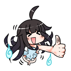 Phantom Migration Charactor Sticker by Alkaloid