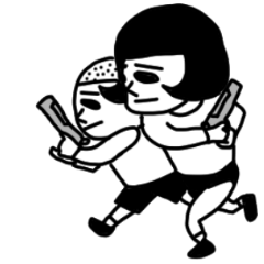 Action! Sticker by Sasahiro