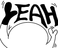 Normal people's most used words by SPARK SHIH sticker #7792315