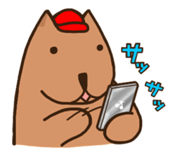 Let's go capybaras 2 by Atelier capybaras sticker #7810222