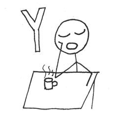 The Table and Stickman by Fatrur Rohman Mardiansyah