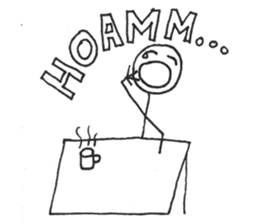 The Table and Stickman by Fatrur Rohman Mardiansyah