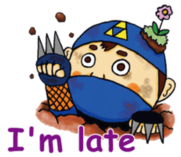 Fu-ma the Showing Ear Ninja by Takeo.C.Goto sticker #8385555