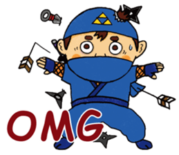 Fu-ma the Showing Ear Ninja by Takeo.C.Goto sticker #8385585