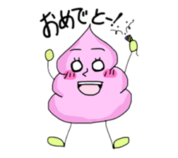 soft ice cream princess and servants by Dark KAMADA sticker #8584186