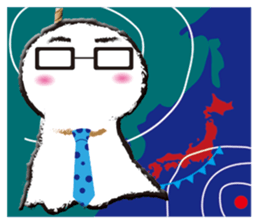 paper-doll to pray for fine weather by team-zillion sticker #8682478
