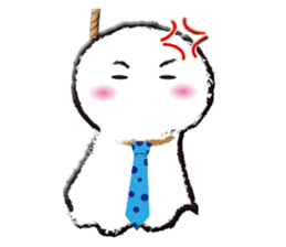paper-doll to pray for fine weather by team-zillion sticker #8682491