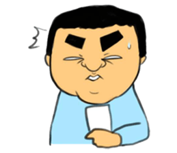 Aru eyebrows by Lex sticker #8772314