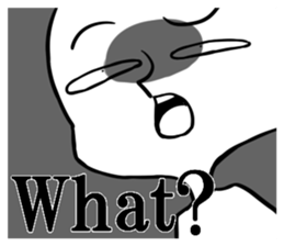 Disgusting face stamp by Nimo Mizushiro