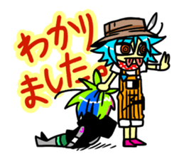 Japan Anthropomorphism Sticker 2 by prio sticker #9420475