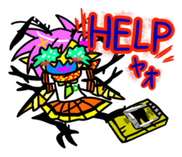 Japan Anthropomorphism Sticker 2 by prio sticker #9420488