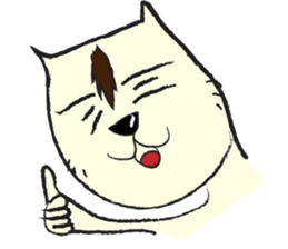 BOXY CAT in English by Watty sticker #9427990