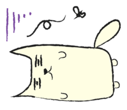 BOXY CAT in English by Watty sticker #9427990