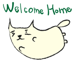 BOXY CAT in English by Watty sticker #9427990