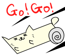 BOXY CAT in English by Watty sticker #9427990